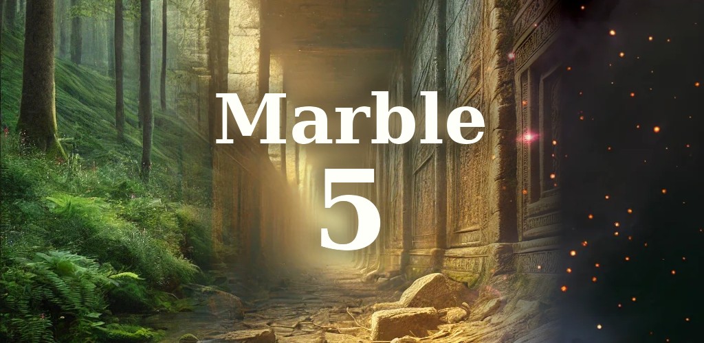 Marble5 - Align 5. Connect all. Master the grid.